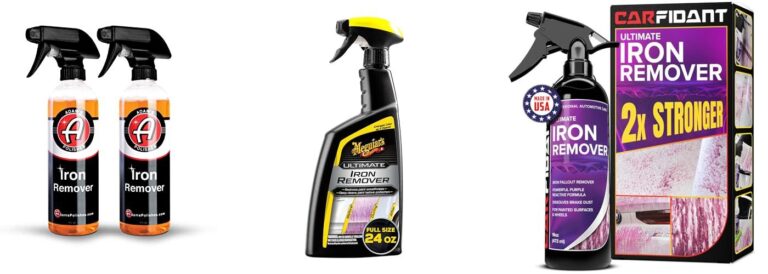 Top 5 Iron Removers For Car Detailing: Reviews & Buyer's Guide
